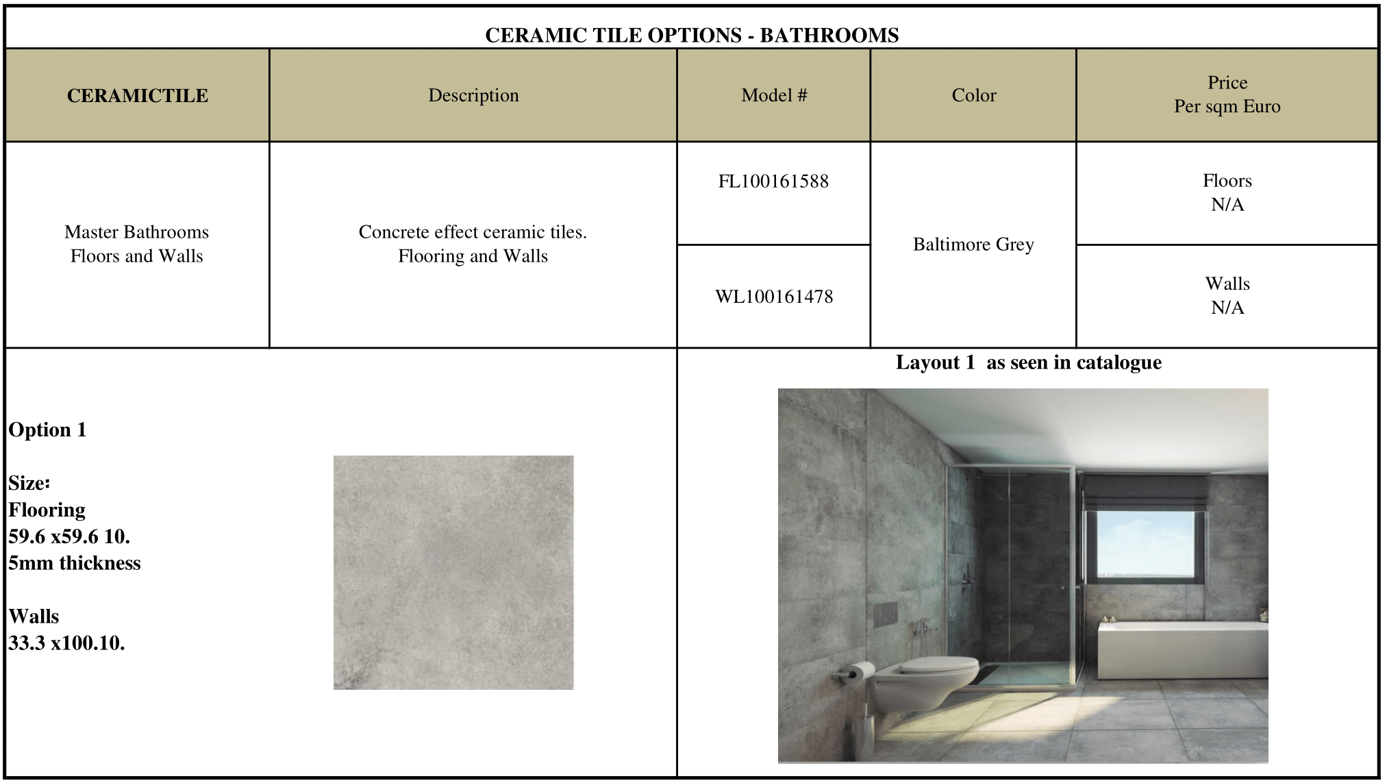 Ceramic Tile Selection - Good Life Real Estate, Ethiopia