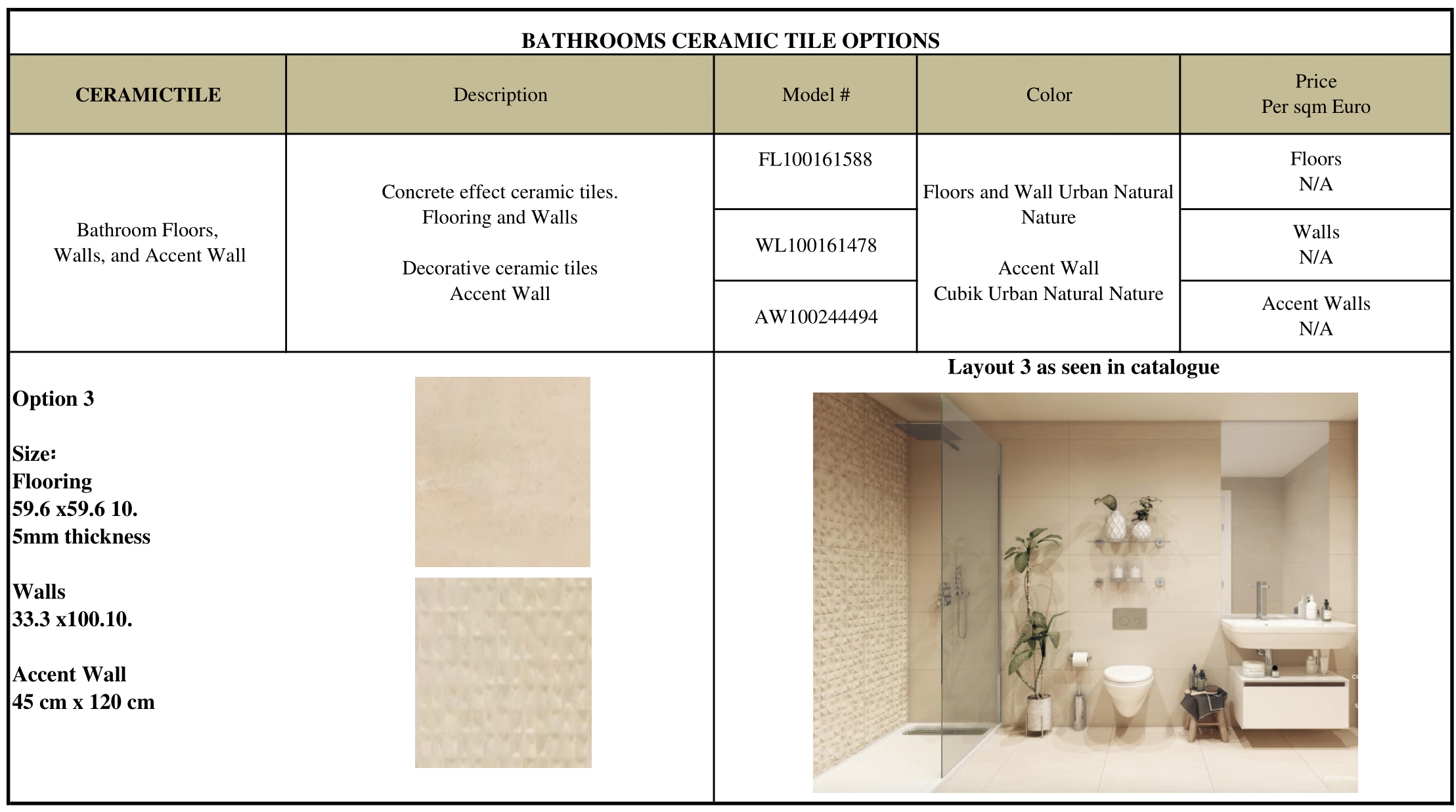 Ceramic Tile Selection - Good Life Real Estate, Ethiopia