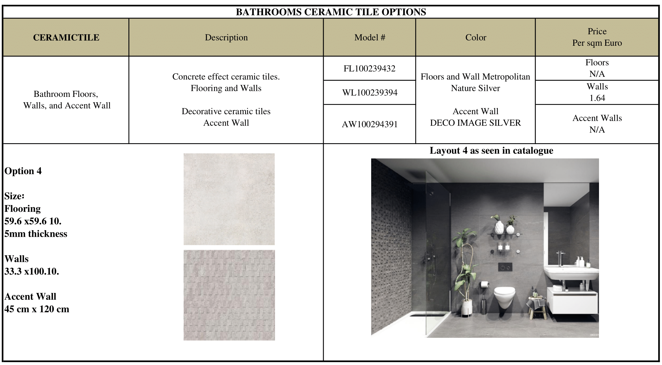 Ceramic Tile Selection - Good Life Real Estate, Ethiopia