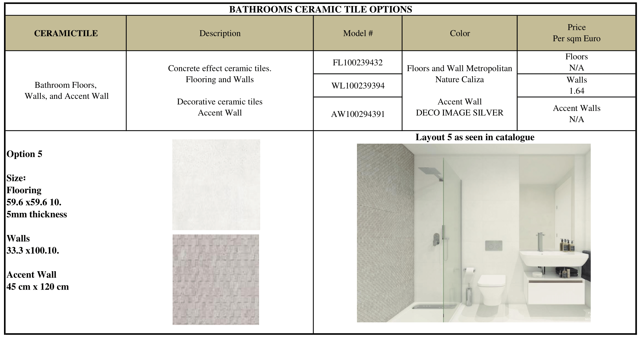 Ceramic Tile Selection - Good Life Real Estate, Ethiopia